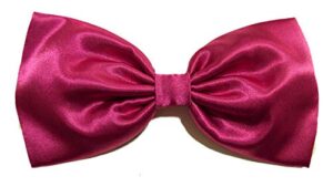 emilyrose couture large satin hair bow collection (headband, barbie)