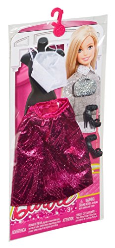 Barbie Pink Gown Complete Look Fashion Pack