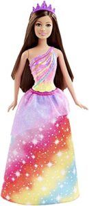 barbie princess doll, rainbow fashion