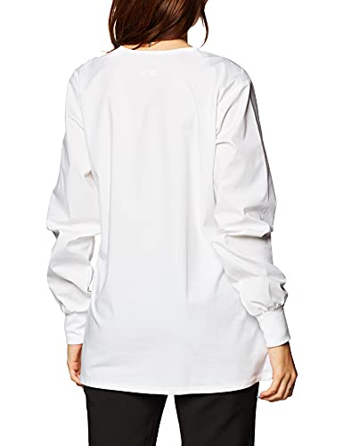 WonderWink Women's Constance Snap Jacket Blazer, True White, Large