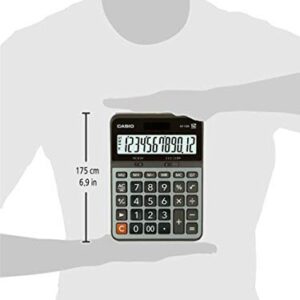 Casio GX-120B Electronic Desktop Calculator with 12-Digit Extra Large Display (6.9×5.1 in)