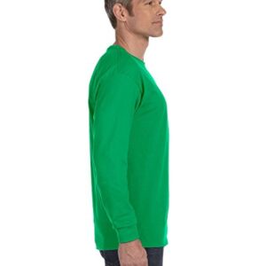 Gildan Mens 5.3 oz. Heavy Cotton Long-Sleeve T-Shirt G540 -IRISH GREEN XL