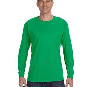 Gildan Mens 5.3 oz. Heavy Cotton Long-Sleeve T-Shirt G540 -IRISH GREEN XL