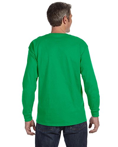 Gildan Mens 5.3 oz. Heavy Cotton Long-Sleeve T-Shirt G540 -IRISH GREEN XL