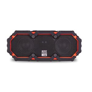 altec lansing lifejacket 2 - waterproof bluetooth speaker, floating portable speaker for travel & outdoor use, deep bass & loud sound, 30 hour playtime