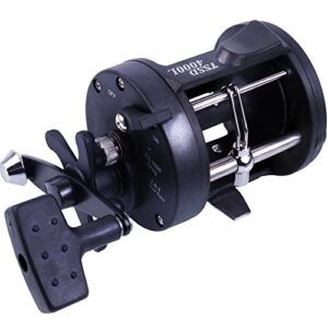 sougayilang round baitcasting fishing reel for catfish, salmon/steelhead, striper bass, pike,inshore surf fishing reels, conventional reel