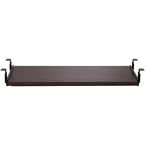 Lorell 87523 Keyboard Tray, 26-Inch, Mahogany