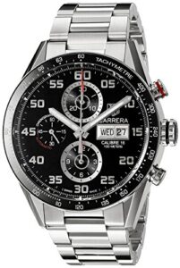 tag heuer men's cv2a1r.ba0799 stainless steel watch