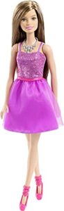 barbie glitz doll, purple dress