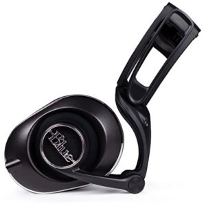 blue lola sealed over-ear headphones black