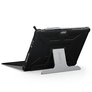 URBAN ARMOR GEAR UAG Designed for Microsoft Surface Pro 7 Plus, Pro 7, Pro 6, Pro 5th Gen (2017) (LTE), Pro 4 Feather-Light Rugged [Black] Aluminum Stand Military Drop Tested Case