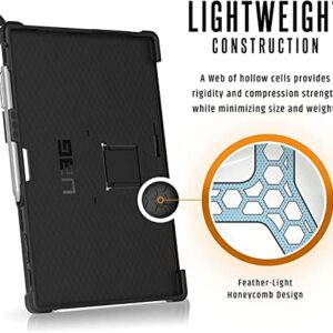 URBAN ARMOR GEAR UAG Designed for Microsoft Surface Pro 7 Plus, Pro 7, Pro 6, Pro 5th Gen (2017) (LTE), Pro 4 Feather-Light Rugged [Black] Aluminum Stand Military Drop Tested Case