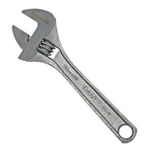 Proferred T05011 Standard Adjustable Wrench, Chrome Finish, 4"