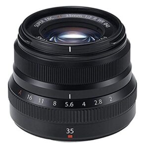 fujifilm xf35mmf2 r wr - black