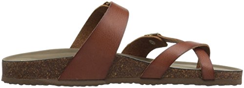 Madden Girl Women's Bryceee Toe Ring Sandal, Cognac Paris, 7