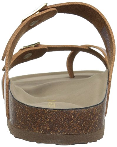 Madden Girl Women's Bryceee Toe Ring Sandal, Cognac Paris, 7