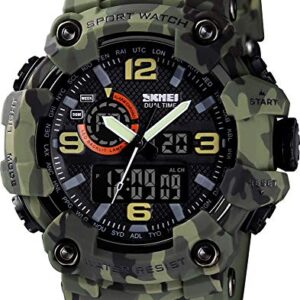 Gosasa Men's Watches Multi Function Military S-Shock Sports Watch LED Digital Waterproof Alarm Watches