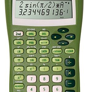 Texas Instruments TI-30X IIS 2-Line Solar/Battery-Powered Scientific Calculator, Lime Green