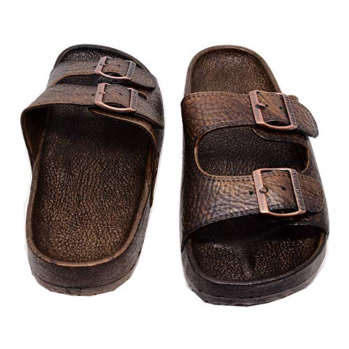 Pali Hawaii Buckle Brown Jandal Sandals 11