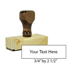 traditional custom rubber stamp (medium)