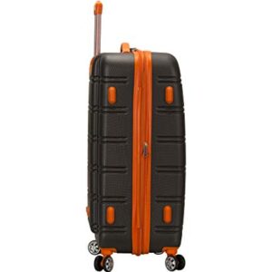 Rockland Melbourne Hardside Expandable Spinner Wheel Luggage, Charcoal, 3-Piece Set (20/24/28)