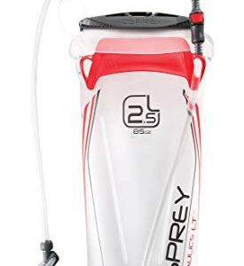 Osprey Hydraulics LT 2.5L Water Reservoir with Bite Valve, Red