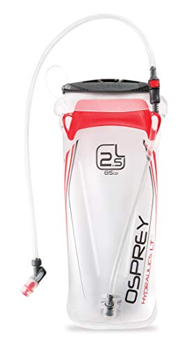 Osprey Hydraulics LT 2.5L Water Reservoir with Bite Valve, Red