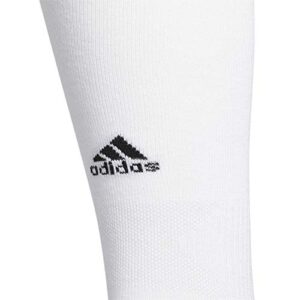 adidas Utility All Sport Over The Calf (OTC) Socks (1-Pair), White/Light Onix Grey/Black, Medium