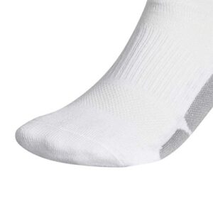 adidas Utility All Sport Over The Calf (OTC) Socks (1-Pair), White/Light Onix Grey/Black, Medium