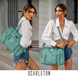 SCARLETON Handbags for Women, Purses for Women, Women Purses and Handbags, Womens Purse w/Multiple Pockets, H148553, Green