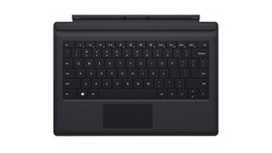 microsoft surface pro 3 type cover - black (renewed)