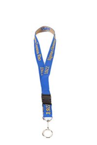 sigma gamma rho sorority new woven embroidered lanyard