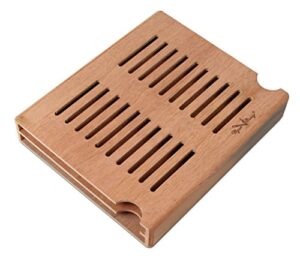 cigar caddy boveda humidification holder (4 pack), brown (humi-bov4), 7¼” l x 6" w x 1" d