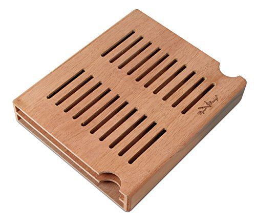 Cigar Caddy Boveda Humidification Holder (4 Pack), Brown (HUMI-BOV4), 7¼” L x 6" W x 1" D