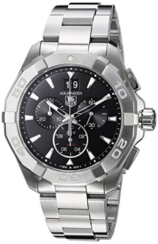 Tag Heuer Aquaracer 300M Chronograph 43mm Black Men's Watch CAY1110.BA0927