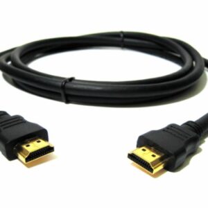 Master Cables Black HDMI - Sony Playstation 4 Consoles – Male to Male – Premium Quality Material - Plug and Play Compatible – High Speed – Gold Plated - 2 Meters