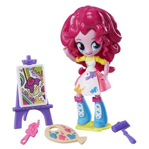 my little pony equestria girls minis pinkie pie splashy art class set