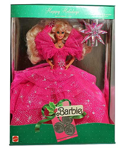 Barbie Mattel Happy Holidays 1990