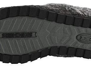 Skechers BOBS Women's Keepsakes - Ice Angel Slipper, Charcoal, 10 M US