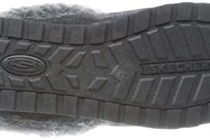 Skechers BOBS Women's Keepsakes - Ice Angel Slipper, Charcoal, 10 M US