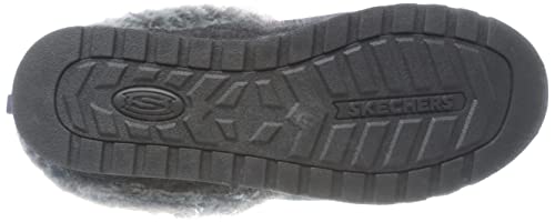 Skechers BOBS Women's Keepsakes - Ice Angel Slipper, Charcoal, 10 M US