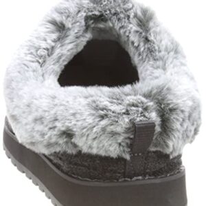 Skechers BOBS Women's Keepsakes - Ice Angel Slipper, Charcoal, 10 M US