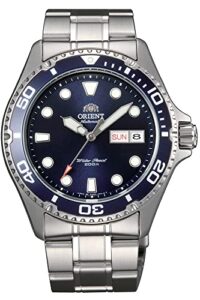 orient men's japanese automatic / hand-winding stainless steel 200 meter diving watch