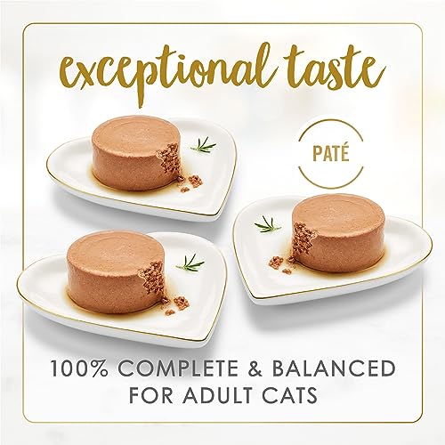 Fancy Feast Poultry and Beef Feast Classic Pate Collection Grain Free Wet Cat Food Variety Pack - (30) 3 oz. Cans