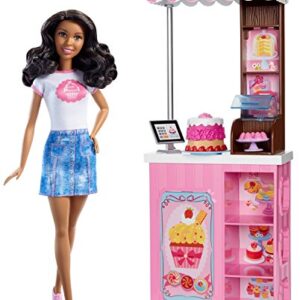 Barbie Careers Bakery Shop Playset with African-American Doll