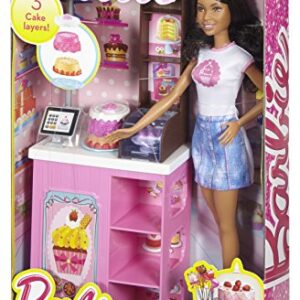 Barbie Careers Bakery Shop Playset with African-American Doll