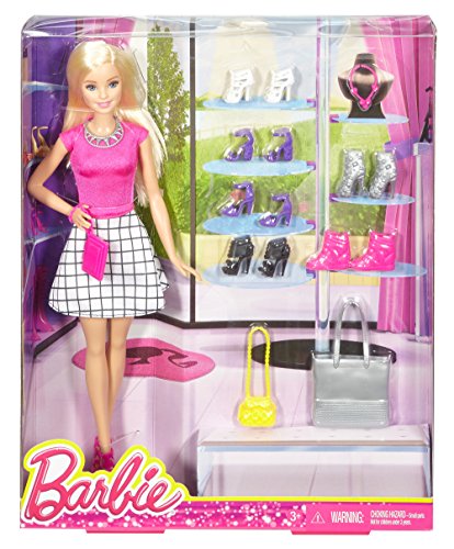 Barbie Doll with Shoes and Accessories