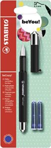 fountain pen - stabilo becrazy! - uni colors - black