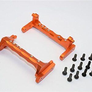 GPM For Vaterra K5 Blazer Ascender Upgrade Parts Aluminum Servo Mount - 2Pcs Set Orange