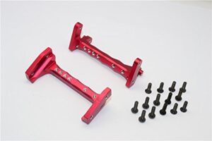 gpm for vaterra k5 blazer ascender upgrade parts aluminum servo mount - 2pcs set red